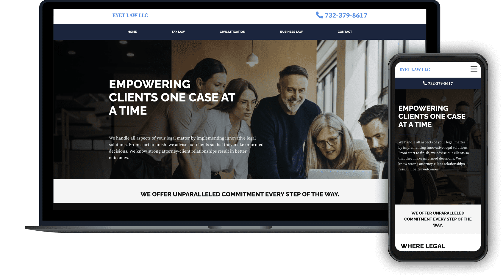 Law Firm Websites powered by LawLytics