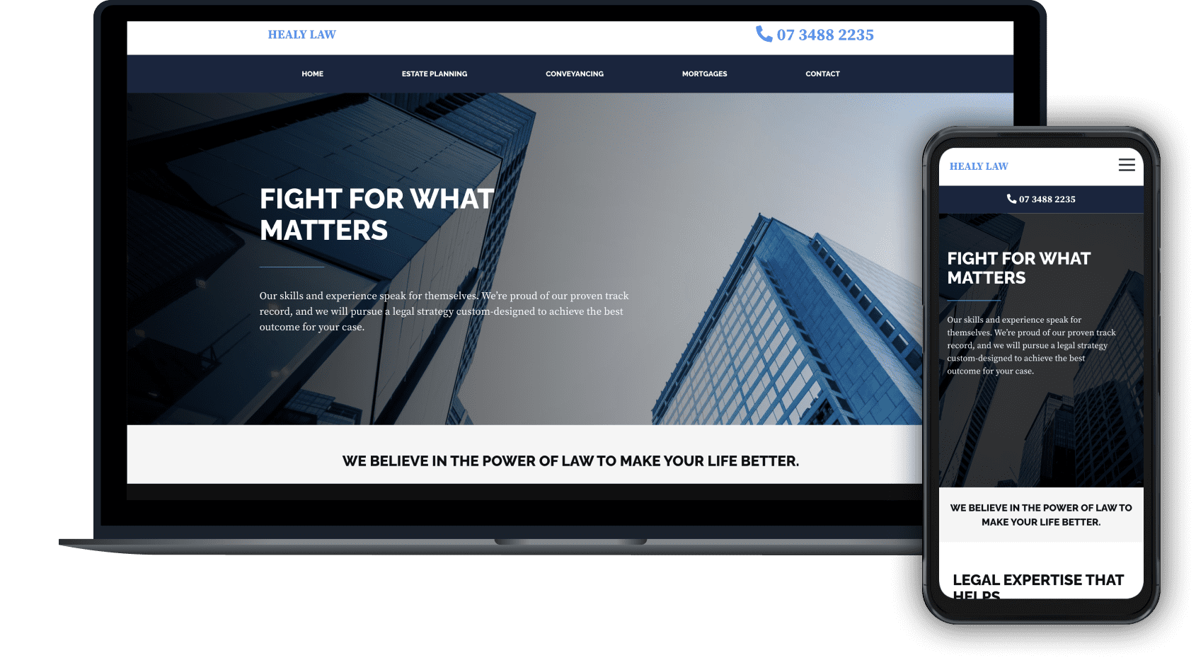 Law Firm Websites powered by LawLytics