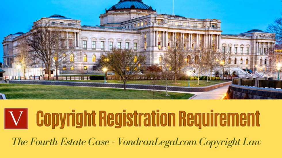 Copyright Law and the Fourth Estate case | Vondran Legal