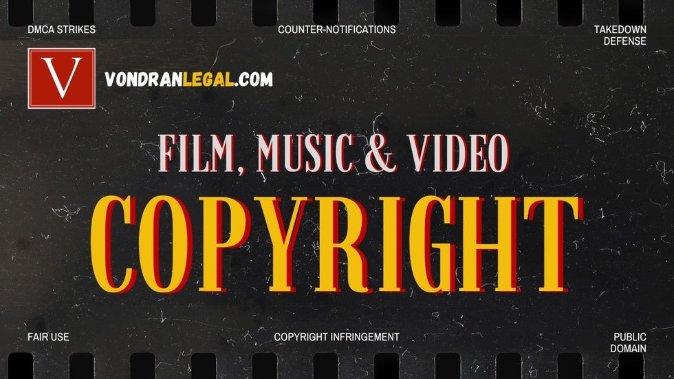 What do when accused of using illegal video clips? | Vondran Legal