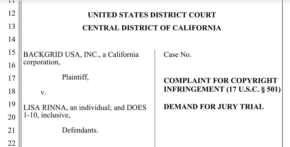 Being pursued by Backgrid USA for photo infringement? | Vondran Legal
