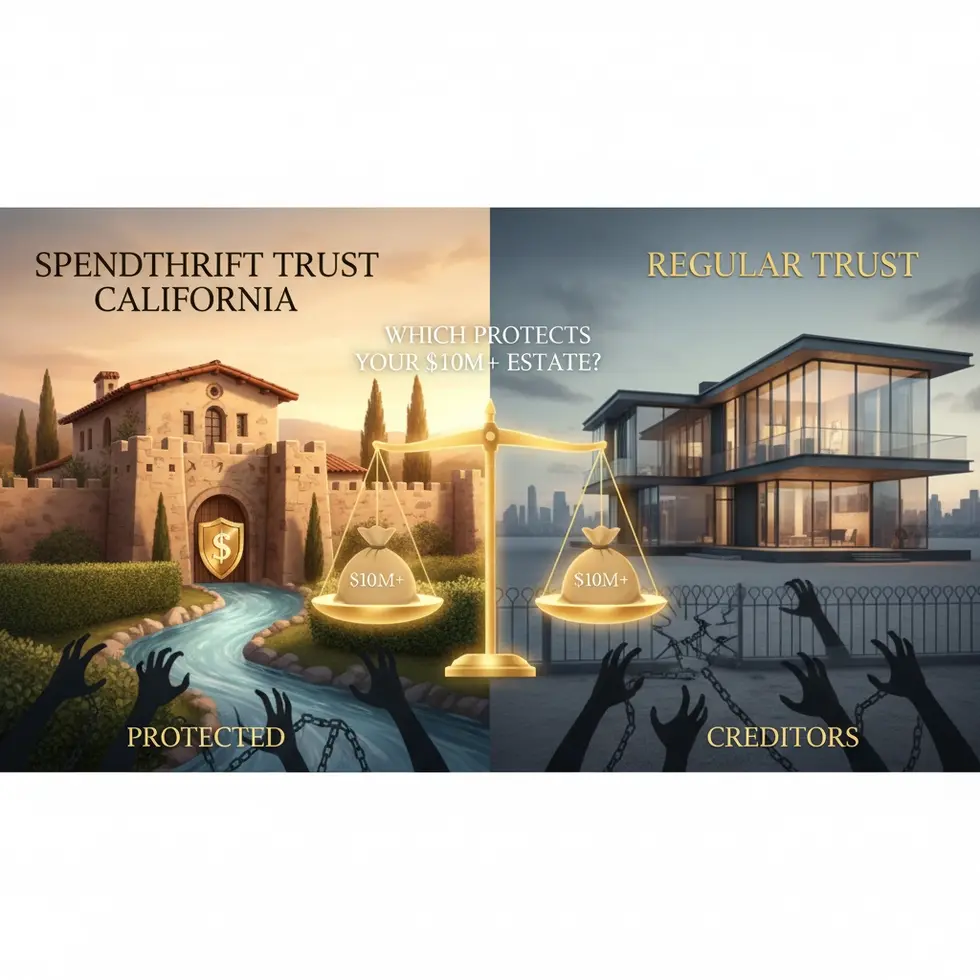 Spendthrift Trust California vs Regular: Which Best Protects Wealth?
