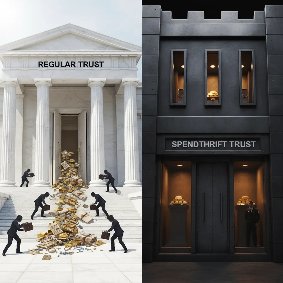 Spendthrift Trust California vs Regular: Which Best Protects Wealth?