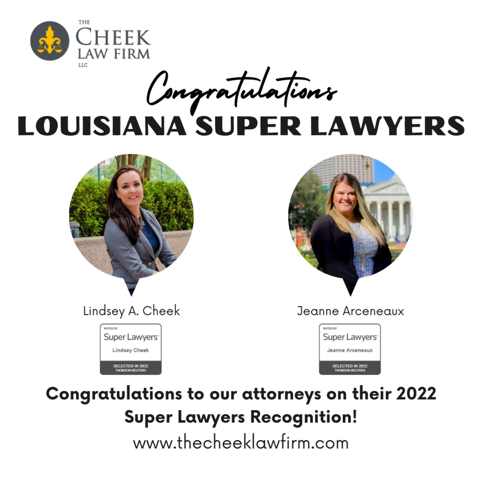 2022 Super Lawyers Rising Star Recognition The Cheek Law Firm Llc