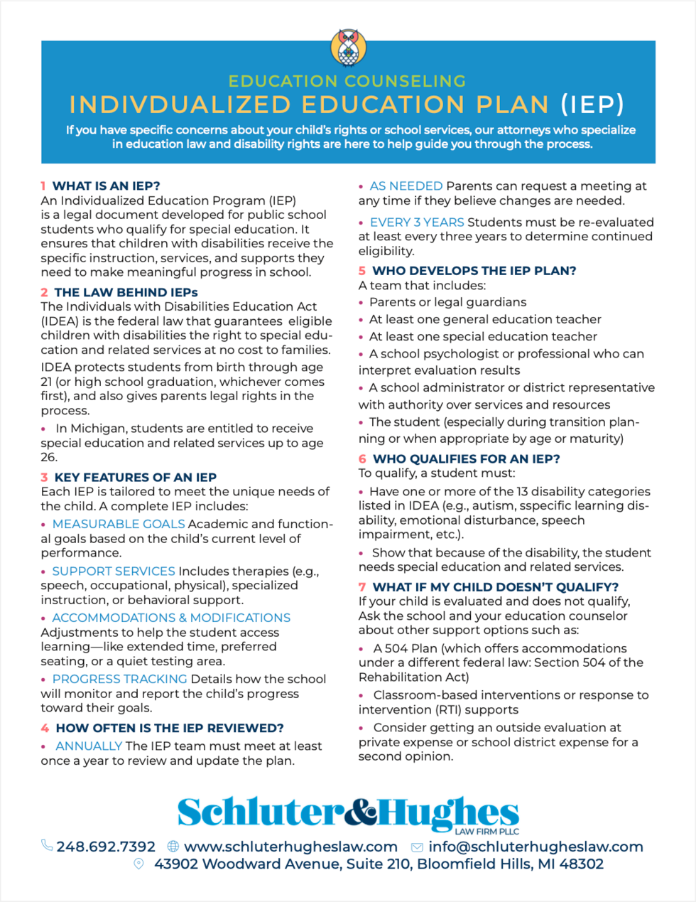 Information | Schluter & Hughes Law Firm, PLLC