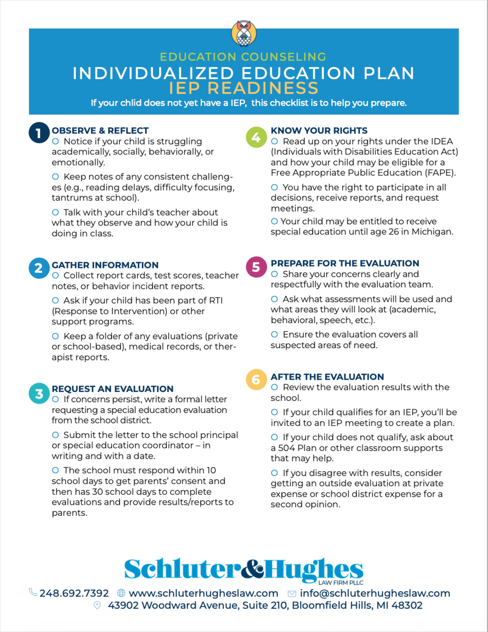 Information | Schluter & Hughes Law Firm, PLLC