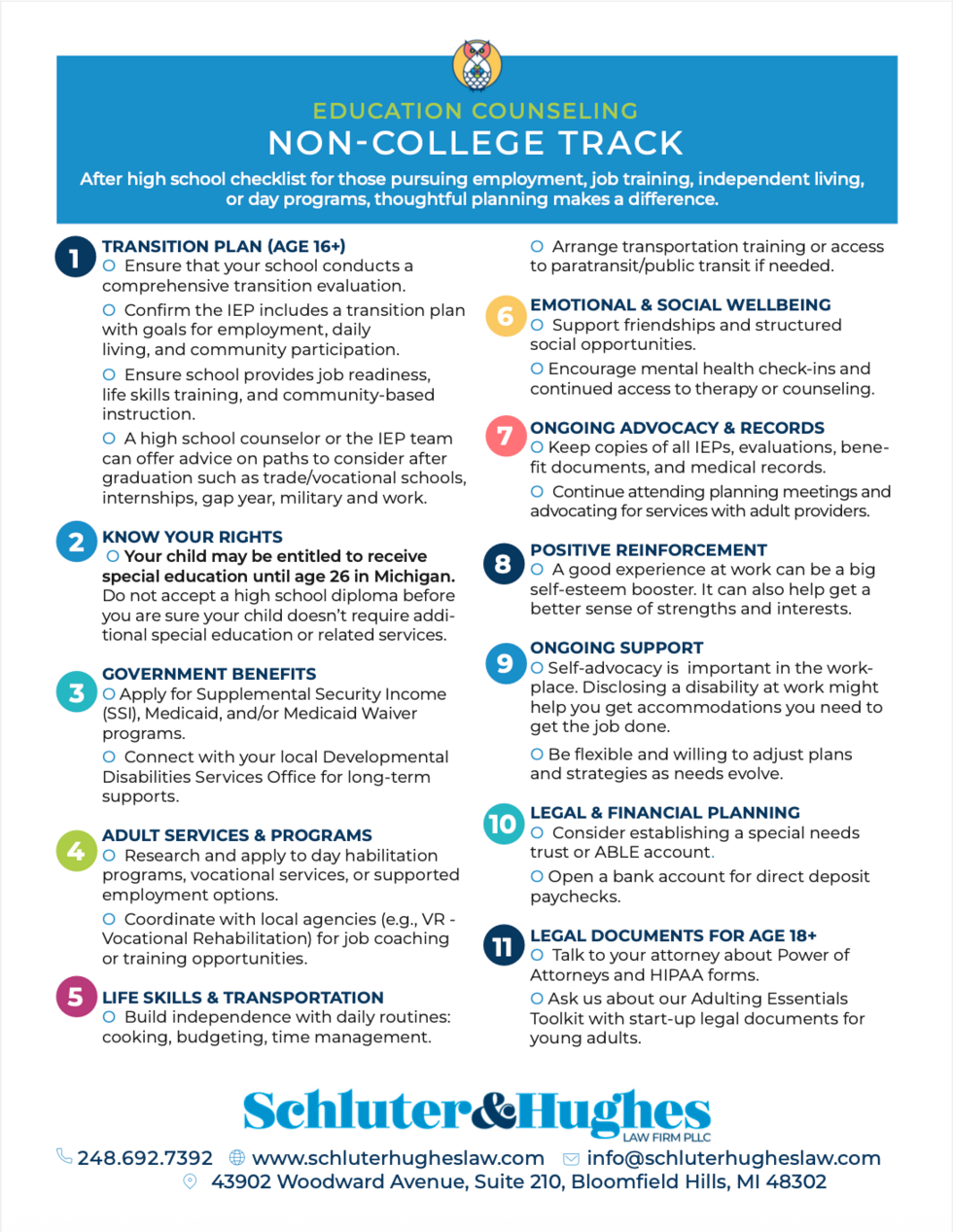 Information | Schluter & Hughes Law Firm, PLLC