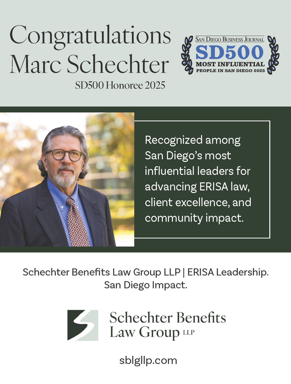 Congratulations to our Partner, Marc Schechter, on being named to the ...