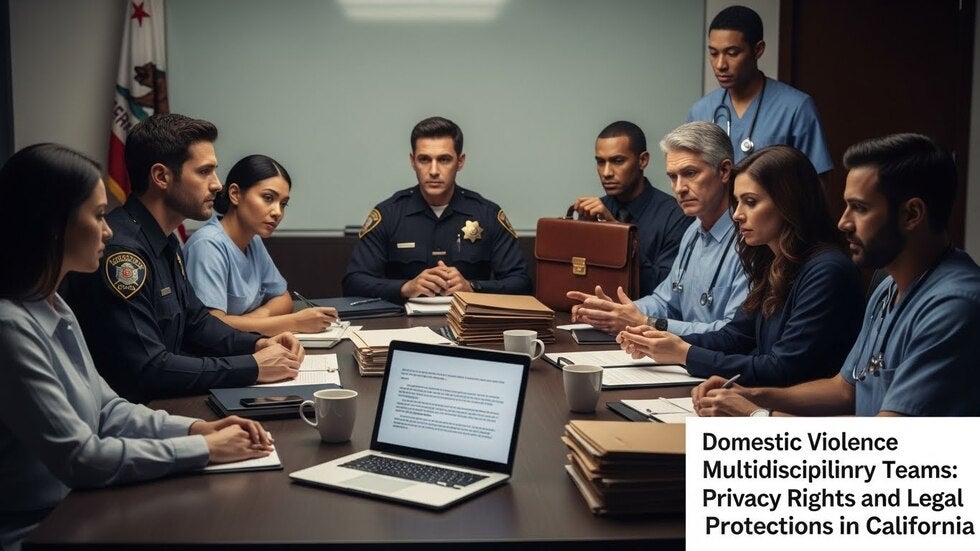 Understanding Domestic Violence Multidisciplinary Teams: Privacy Rights ...