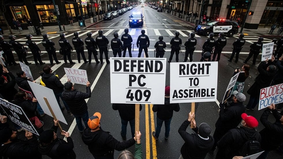 California Penal Code 409: Defending Against Failure to Disperse Charges