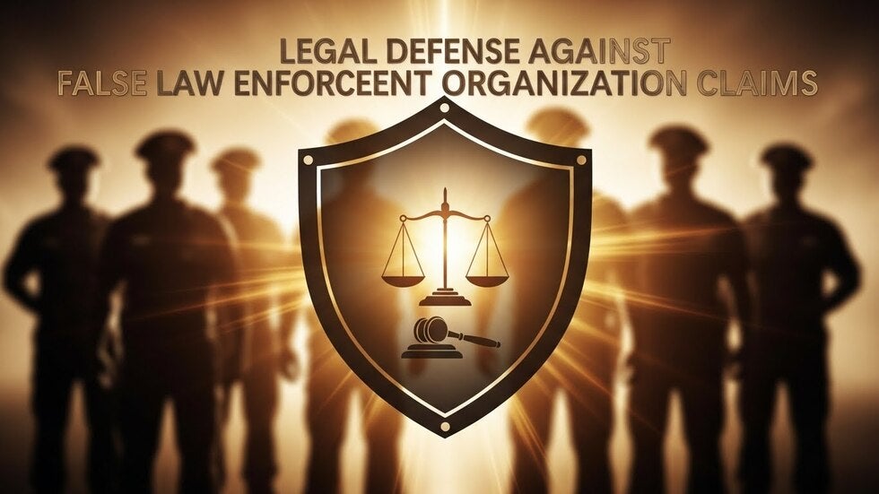 California Penal Code Section 146c: Legal Defense Against False Law ...