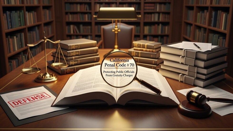 California Penal Code § 70 Defense: Protecting Public Officials From ...