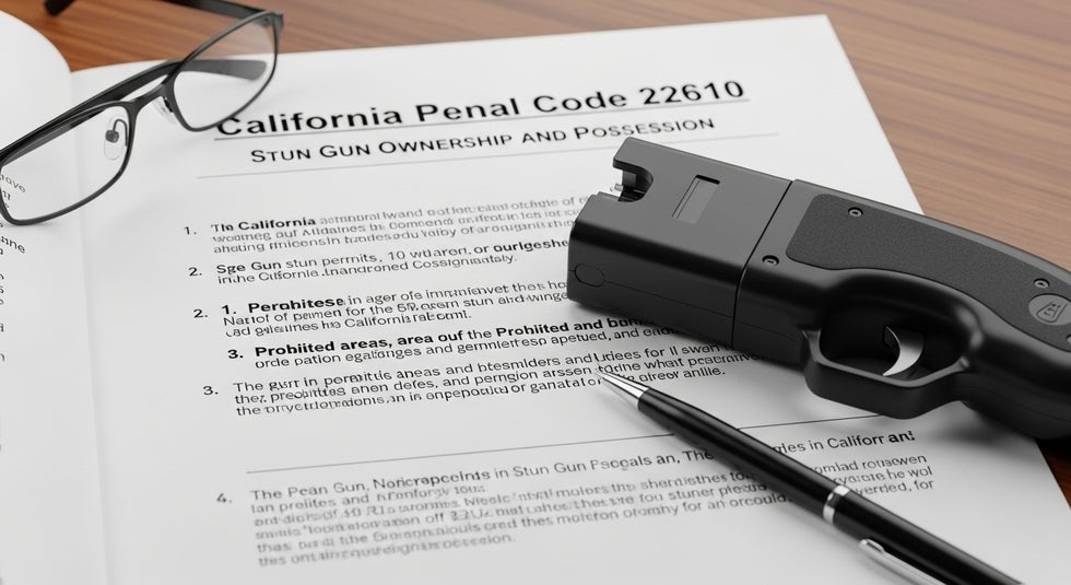 California Penal Code 22610: Legal Requirements for Stun Gun Ownership ...
