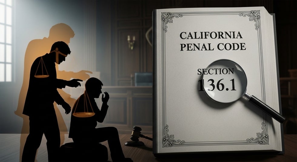 Witness Intimidation in California: Understanding Penal Code Section 136.1