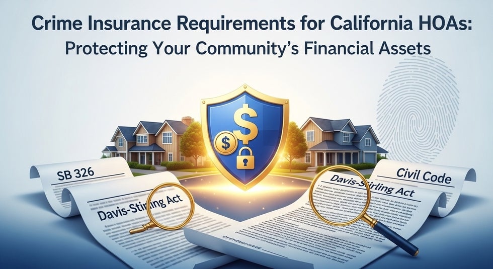 Crime Insurance Requirements for California HOAs: Protecting Your ...